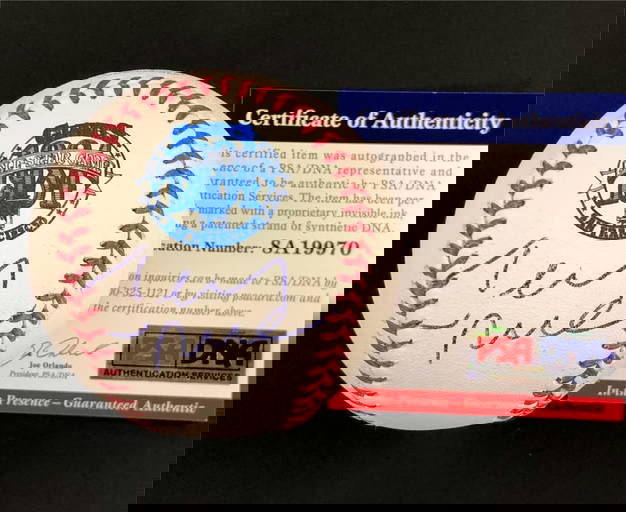 Jerry Rice Autograph Signed 1984 Candlestick All Star Baseball Psa ...