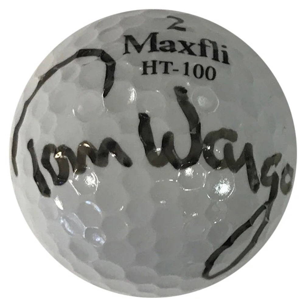 Tom Wargo Autographed Maxfli 2 Golf Ball Auction