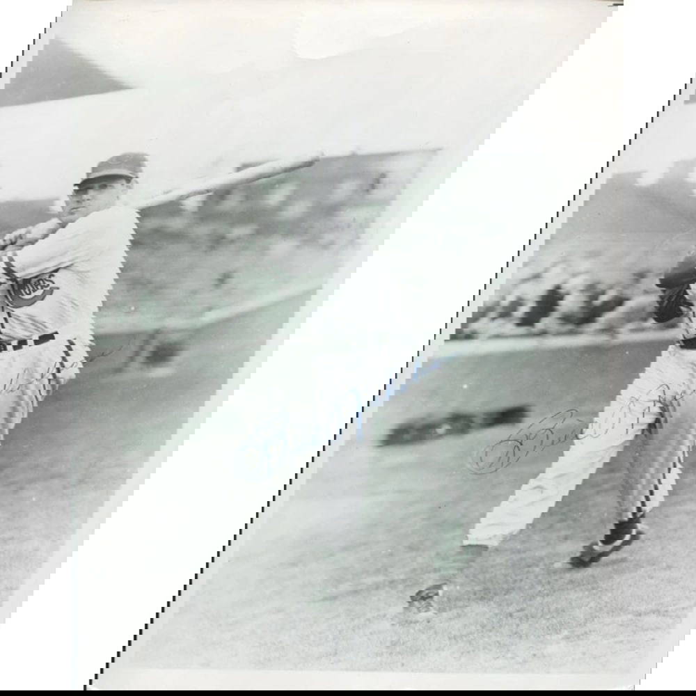 Bill Nicholson Autographed 8x10 Photo Auction