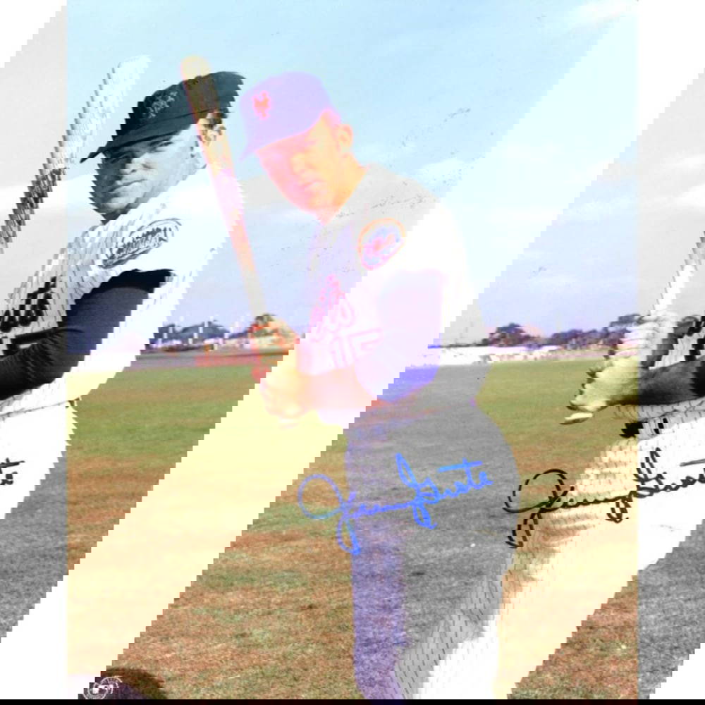 Jerry Grote Autographed 8x10 Photo Auction