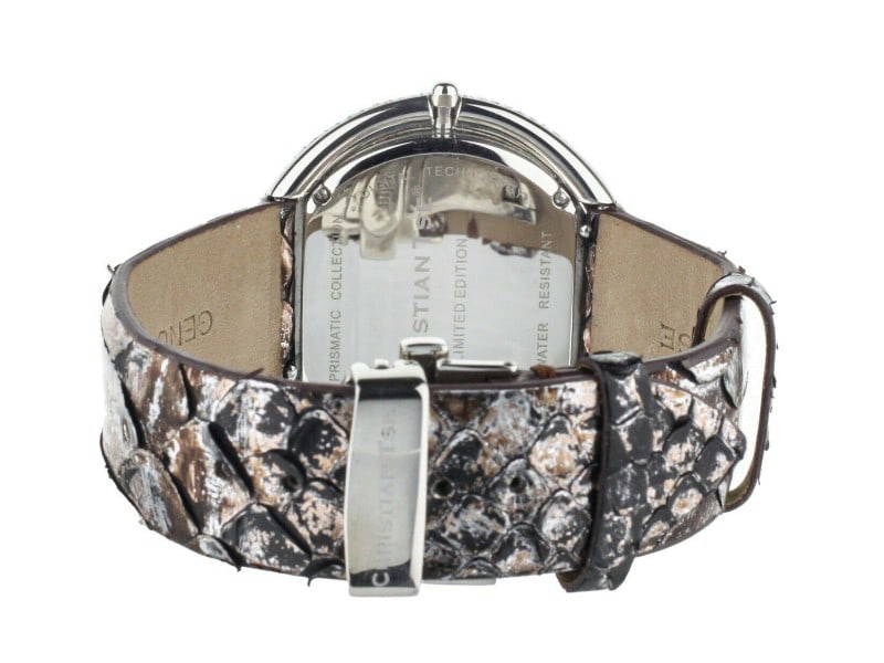 Christian Tse Prismatic Diamond Watch 42mm Ss 4.75ctw Quartz Auction