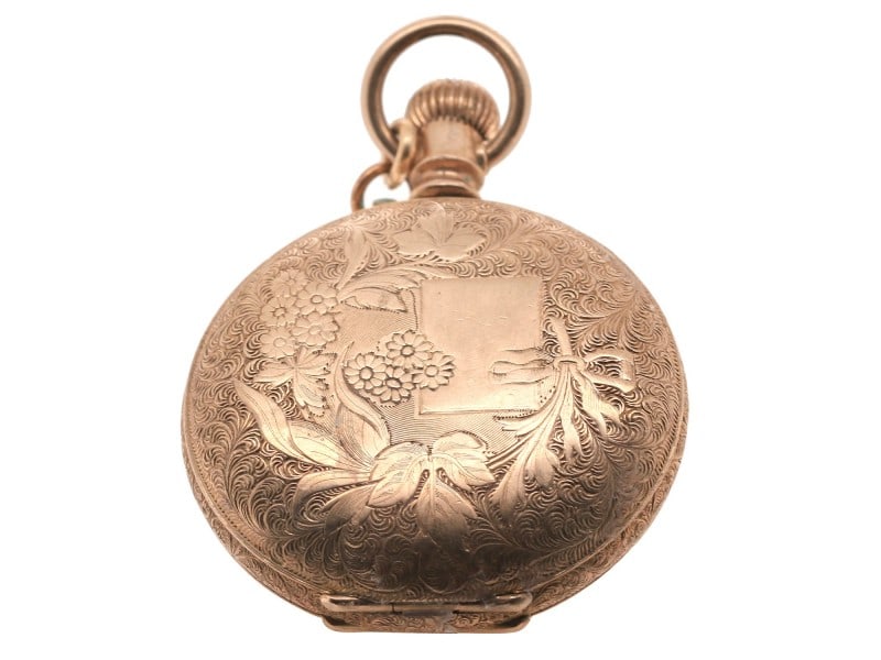 Vintage New York Standard Watch Co. Gold Pocket Watch Auction