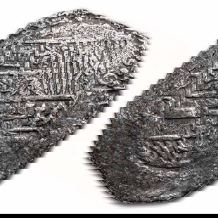 Atocha Silver Coin 1622 Shipwreck 8 Reales W/ 14k Gold Setting Auction