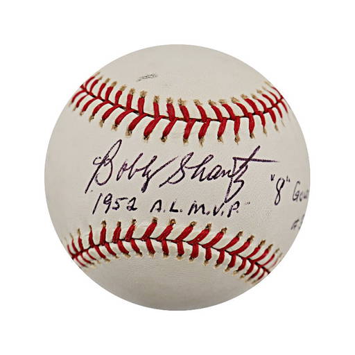 Bobby Shantz Autographed & Inscribed "1952 A.l. M.v.p. & '8' Gold ...
