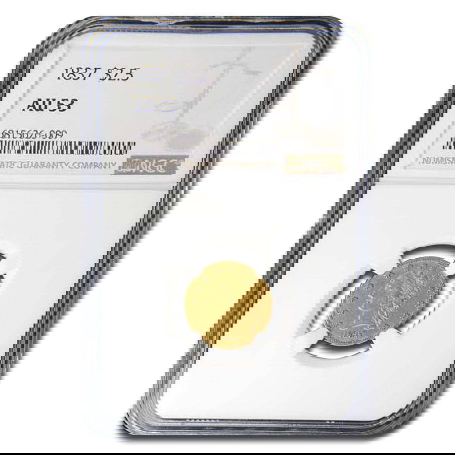 1837 $2.50 Classic Head Gold Quarter Eagle Au-53 Ngc Auction