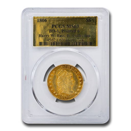 1806 $5 Capped Bust Gold