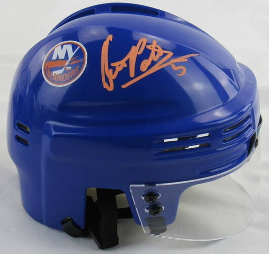Denis Potvin Signed Islanders Mini Helmet