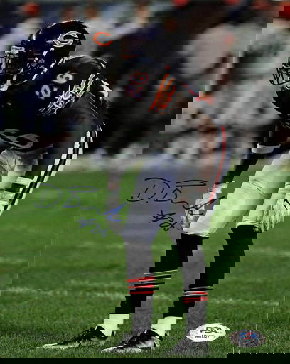 Deon Bush Signed 8x10 Photo Psa/dna