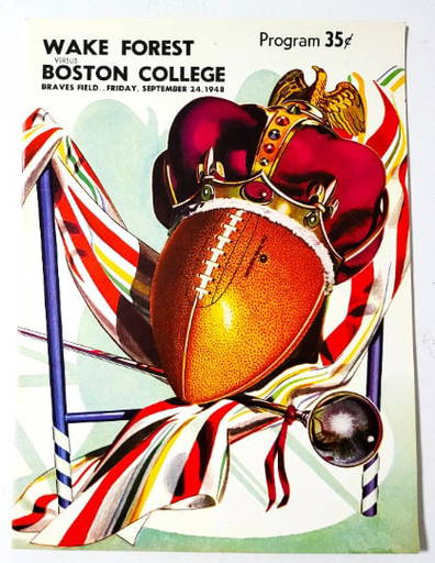 1948 Wake Forrest Vs Boston College