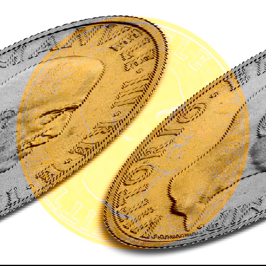 1936-r Italy Gold 100 Lire Emanuele Iii Ms-66 Ngc Auction