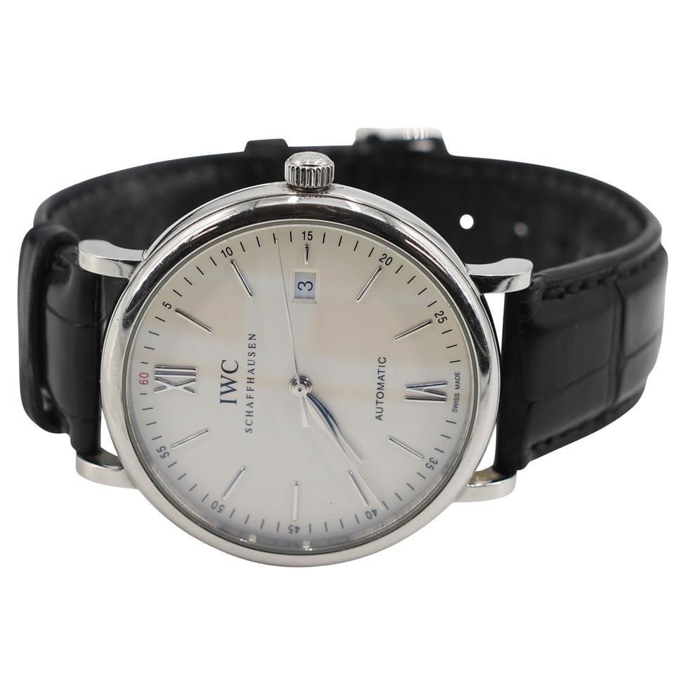 Iwc Silver Xl Portofino Stainless Auction