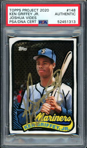 Ken Griffey Jr. Auto Topps
