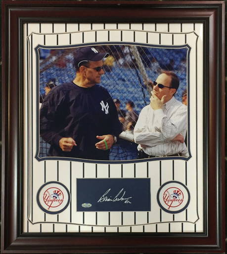 Brian Cashman Signed Chit 8x10