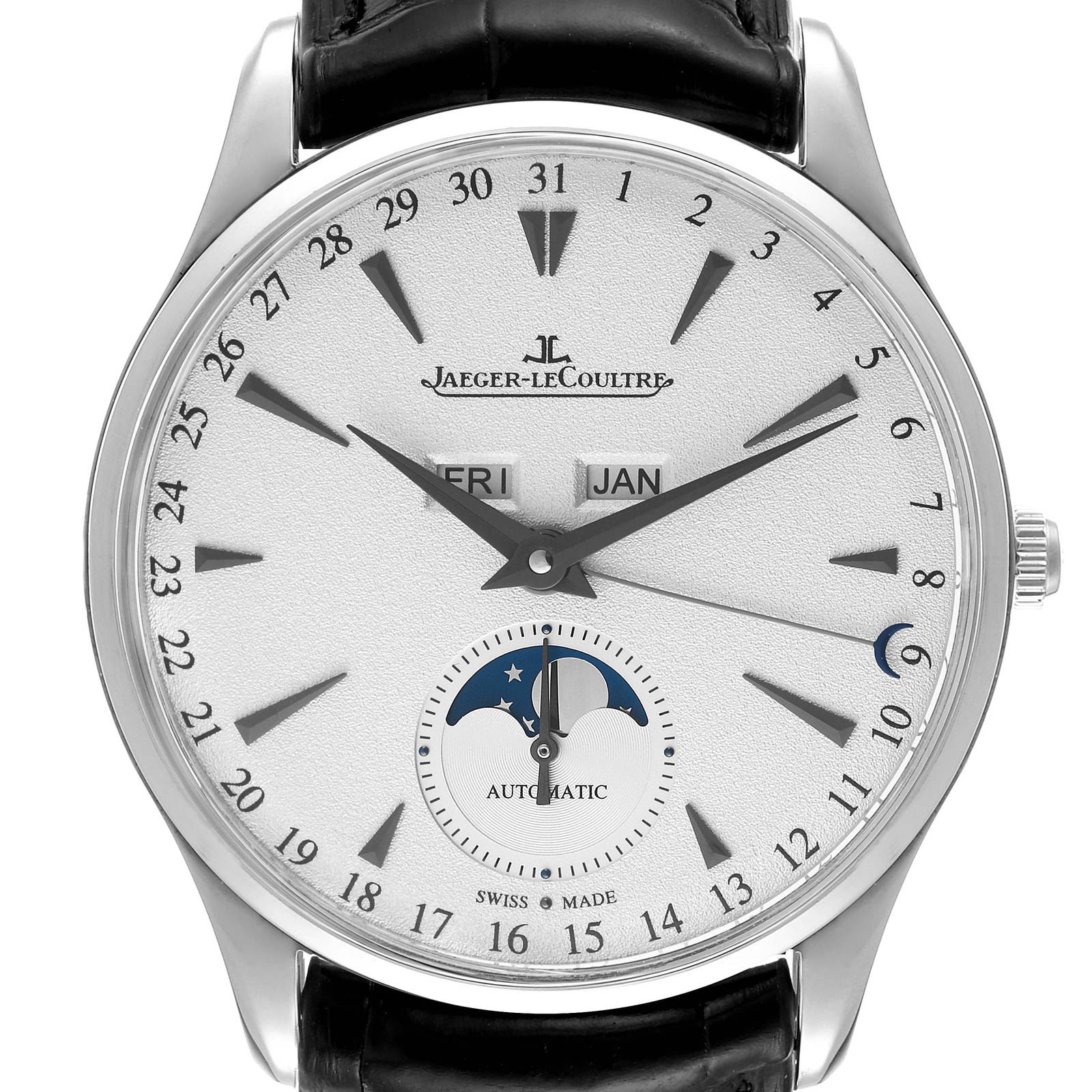 Jaeger Lecoultre Master Calendar White Auction