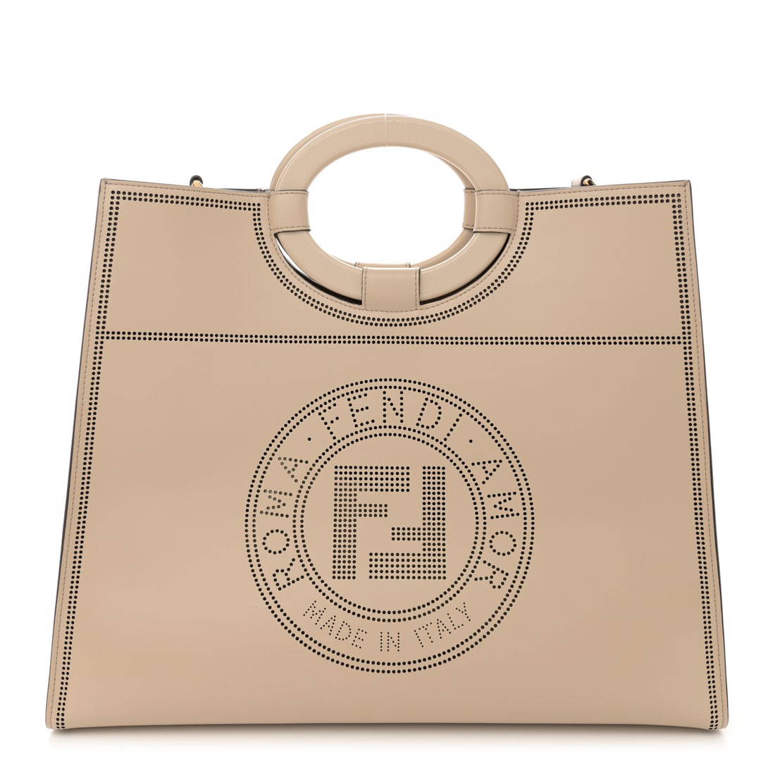 Fendi Vitello Liberty Plexiglass Stamp Patch Auction