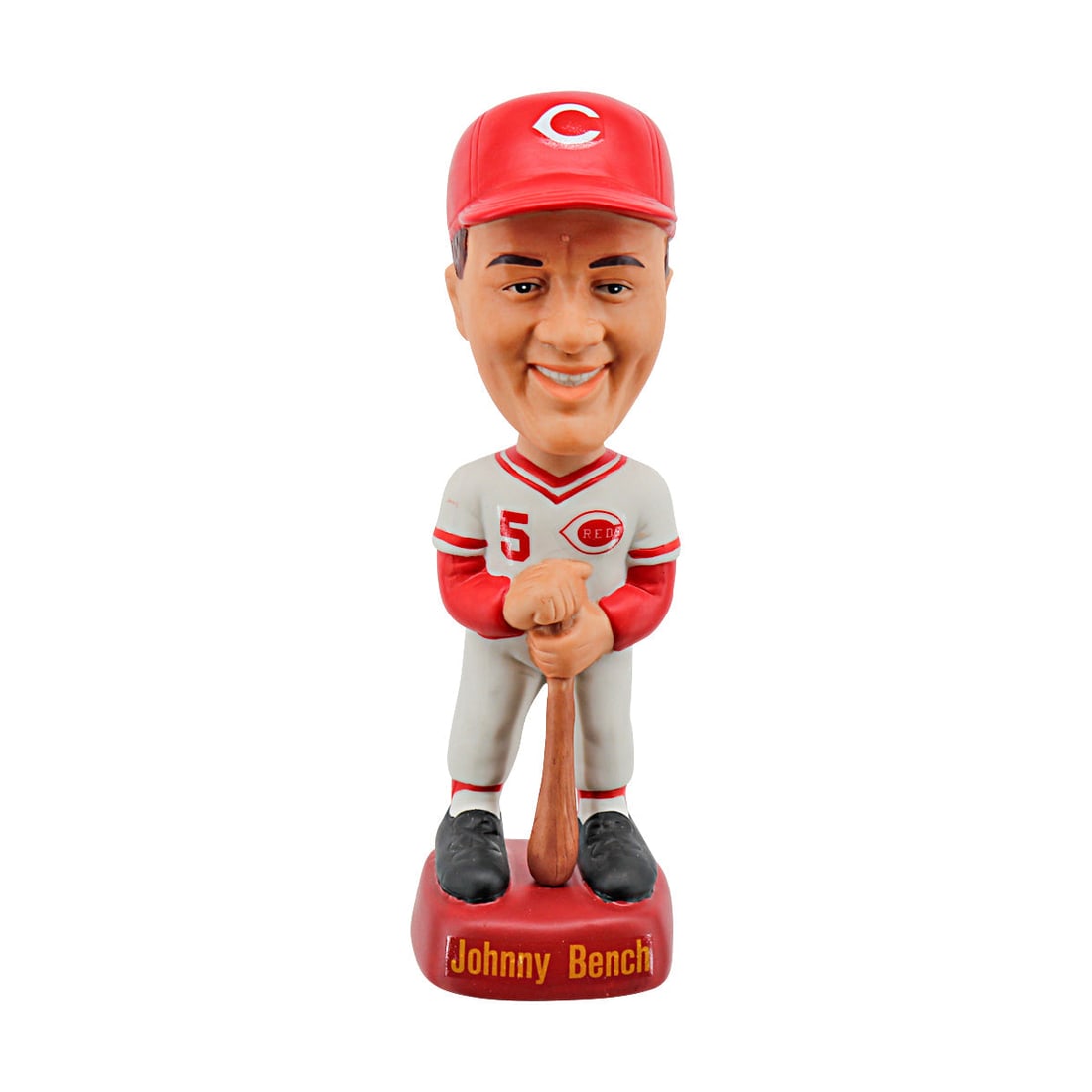 Johnny Bench Cincinnati Reds Sam Bobblehead Auction