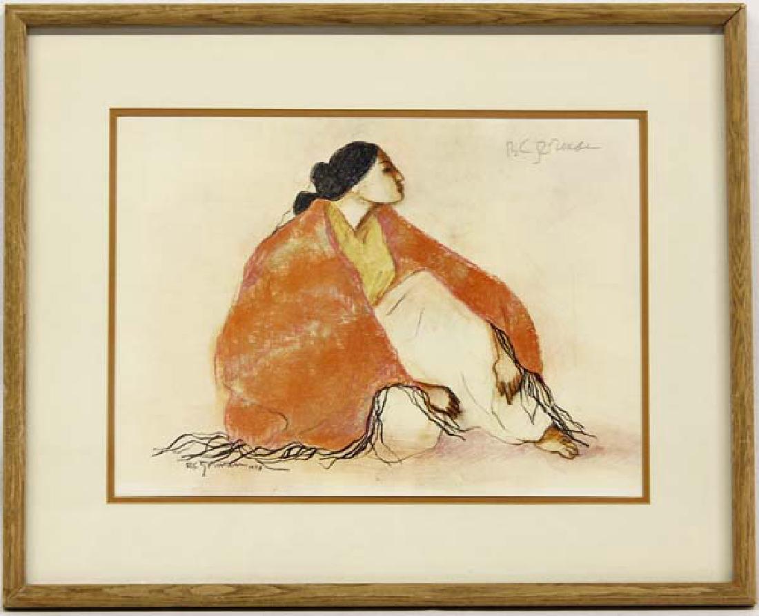 1978 Navajo R.C. Gorman Hand Signed Print - May 06, 2017 | Desert West ...