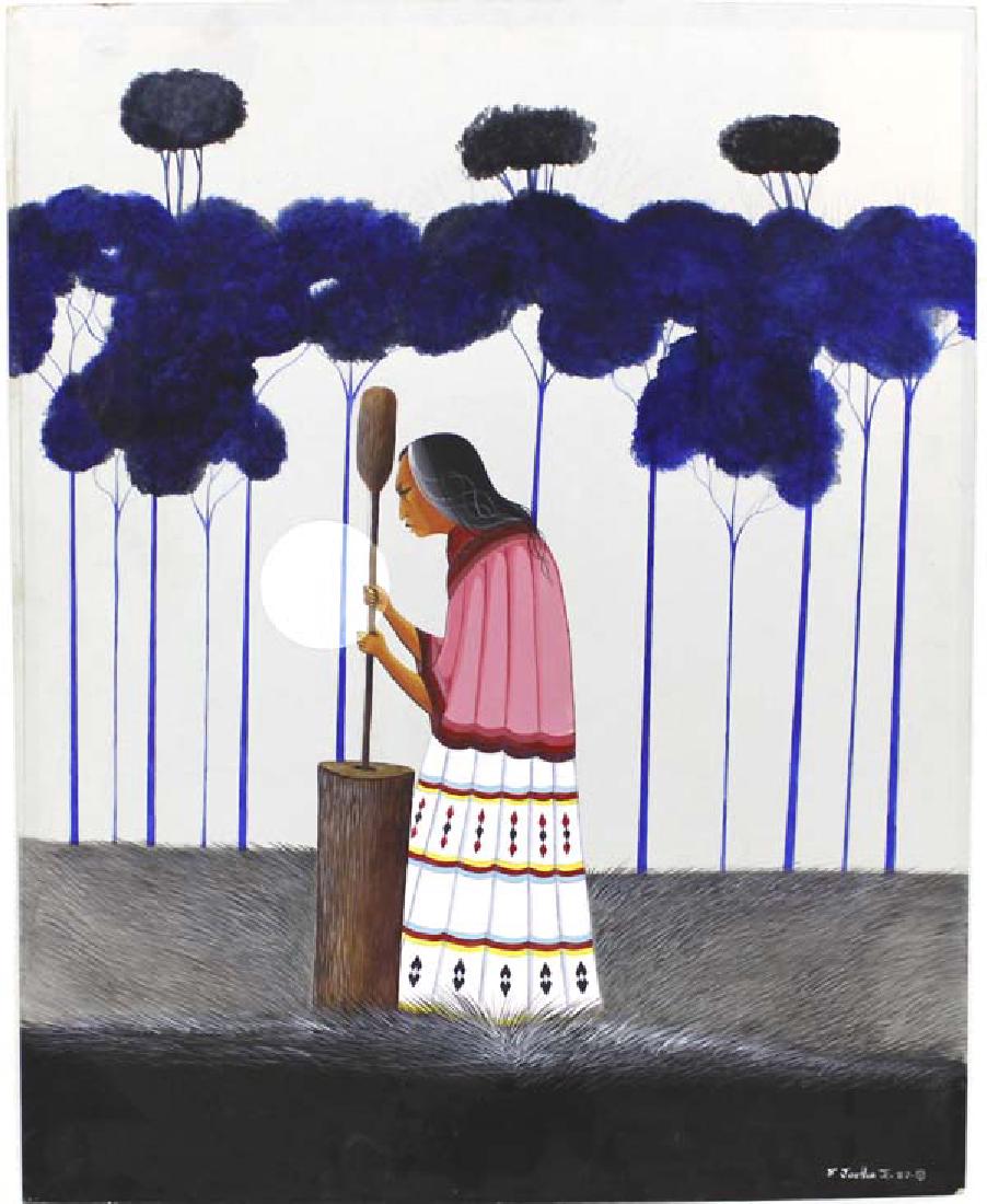 Original 1987 Painting by E. Joshua, Jr.