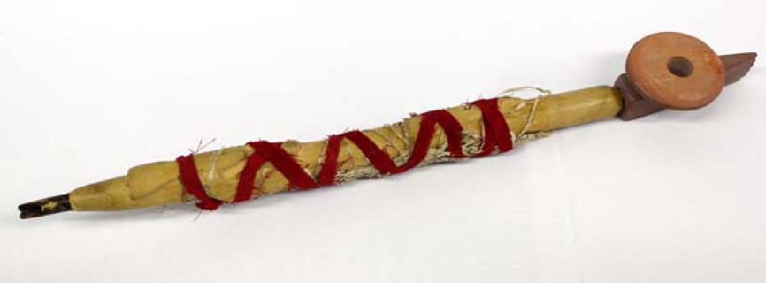 Plains Indian Carved Pipestone Pipe