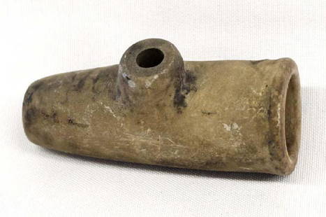 Prehistoric Native American Cloud Blower Pipe