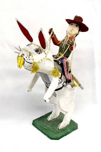 Native American Navajo Folk Art By Delbert Buck