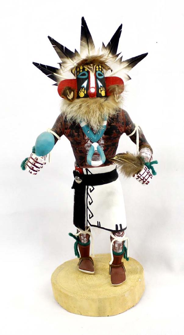 Native American Navajo Badger Kachina by E. Begay