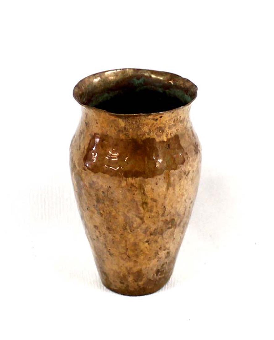Antique Avon Coppersmith Copper Vase, Arthur Cole