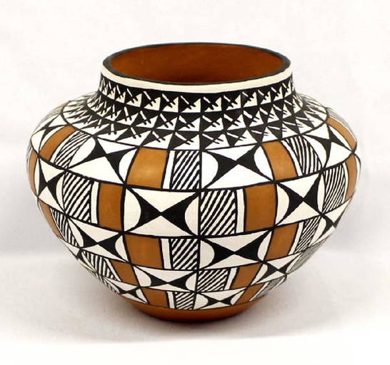 Acoma Pottery Bowl by Frances Concho - Oct 15, 2017 | Desert West ...