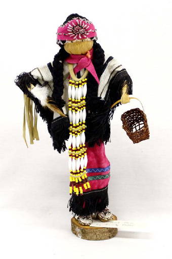 Mohawk Corn Husk Doll By Beverly Doxtater Miller