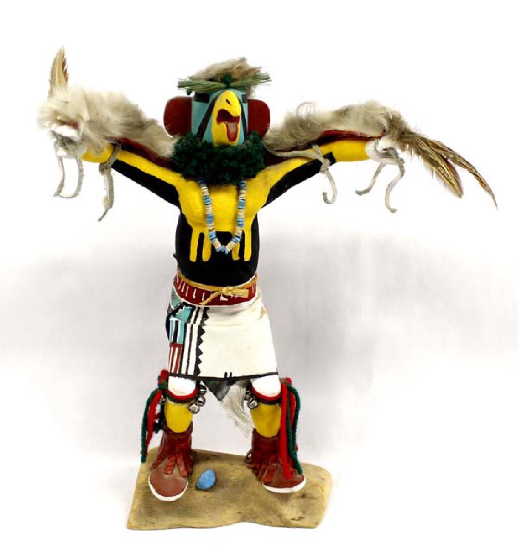 Vintage Kwahu Eagle Kachina by Lowekahik