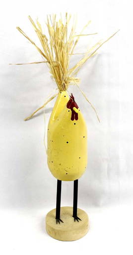 Native American Navajo Folk Art Chicken By E John