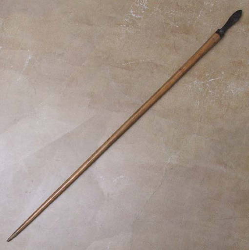 Vintage Lance W/metal Blade, Wood Shaft 57'' Long
