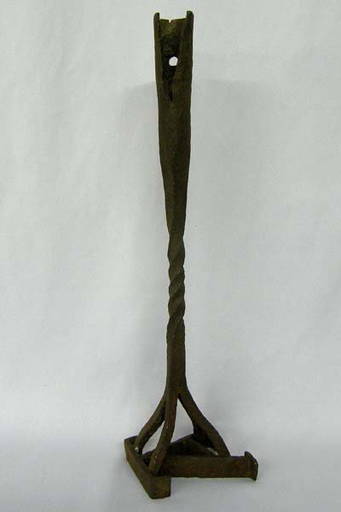 Vintage Cowboy Branding Iron ''at''