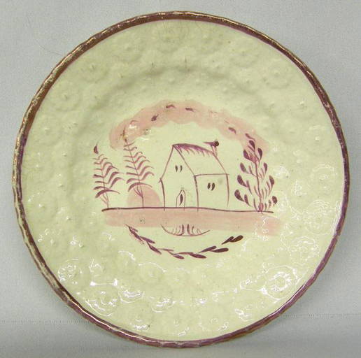 Vintage Lusterware Plate