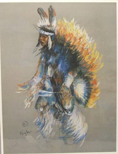 Signed Print By Frank Emerson Nigh