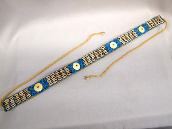 African Cowry Shell Belt