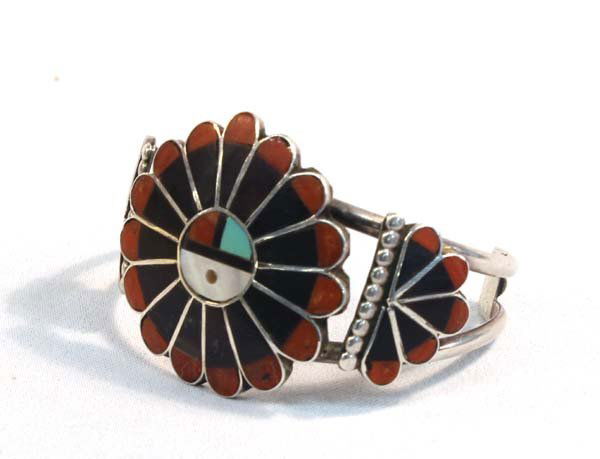 Zuni Sterling Bracelet - Roger Lela Cellicion