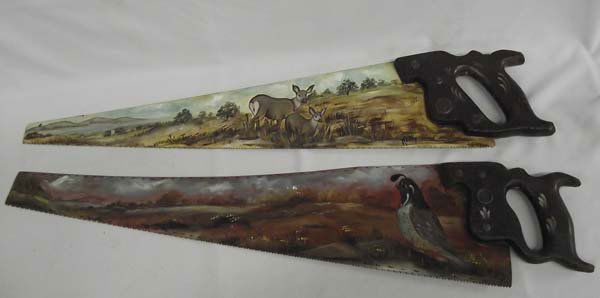 Painted Hand Saws