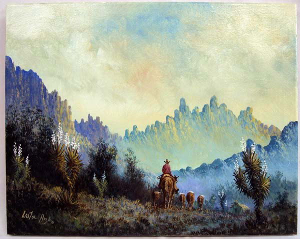 Original Oil Painting By Lester Hughes