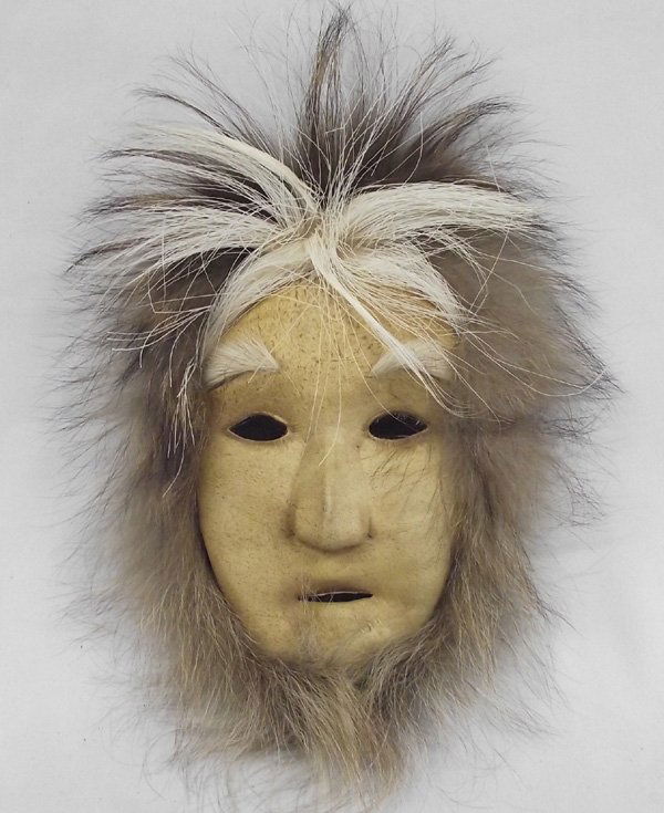 Inuit Eskimo Hide Mask