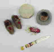 LOT OF INUIT BEADED ITEMS - GREENLAND - Aug 11, 2012 | Manor Auctions in FL