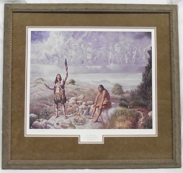 Framed Print by Lumbee Tribal Artist Gene Locklear - Jun 29, 2013 ...