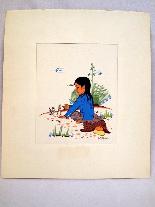 Navajo Print -- Beatien Yazz