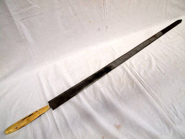 Vintage Spanish Artol Sword Fossil Ivory Handle