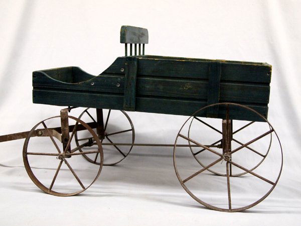 Antique Miniature Buckboard Wagon
