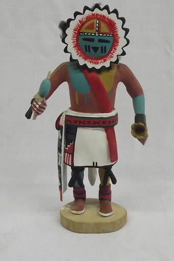 Hopi Sun Face Kachina By Murray Harvey