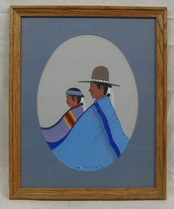 Original Navajo Painting by Justin Tso - Sep 04, 2011 | Desert West ...