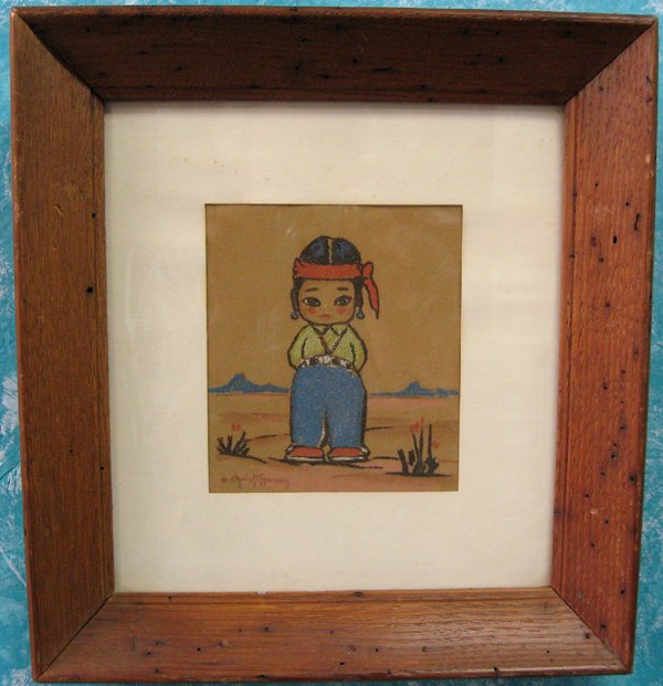 Gerda Christoffersen (1917-2012) Framed Print
