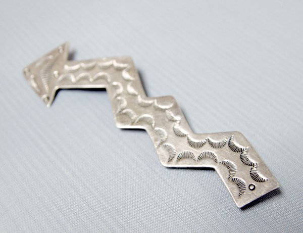 Navajo Lightning Bolt Pin 3 Smokes Trading Post