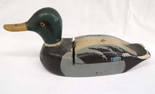 Vintage Wooden Duck Decoy Box